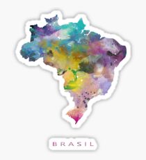 Brazil Flag Stickers | Redbubble