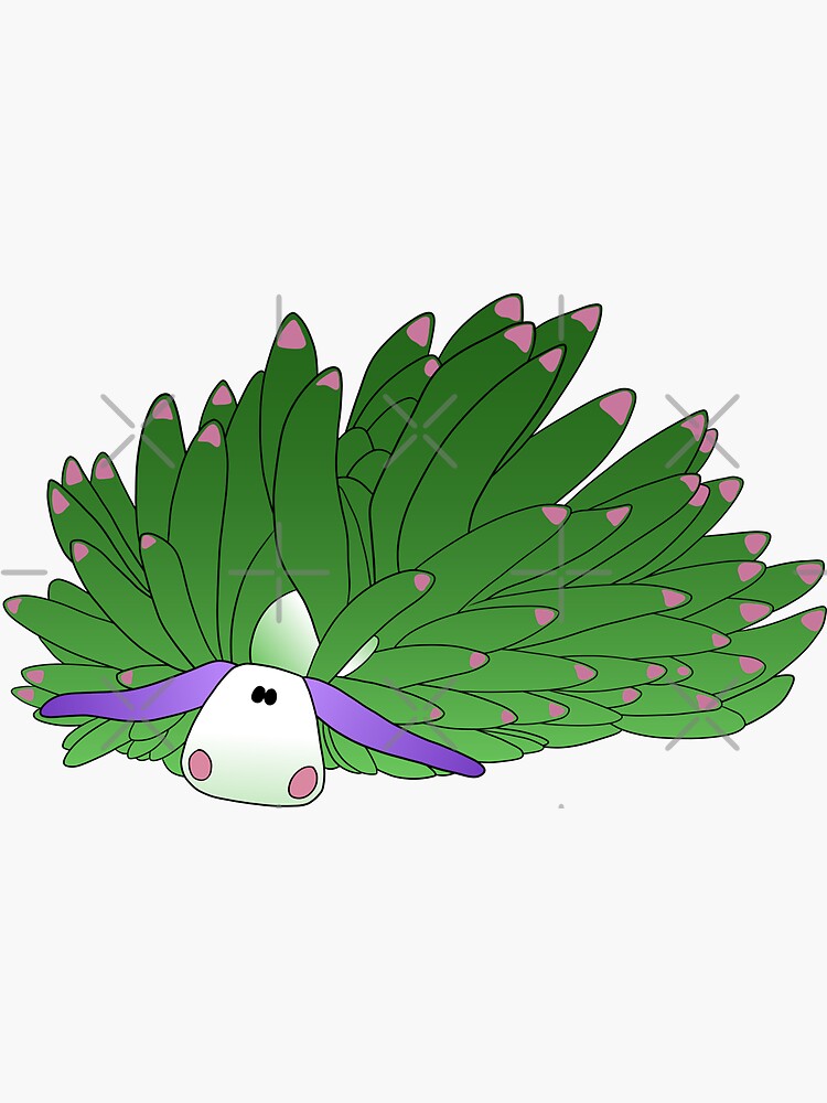 "Leaf sheep 1" Sticker for Sale by XPLUSHMONSTERX | Redbubble