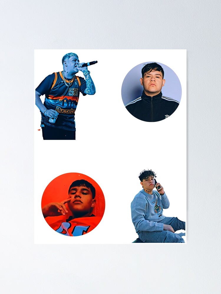 "Junior H Sticker Pack " Poster for Sale by loyalistwhiz | Redbubble