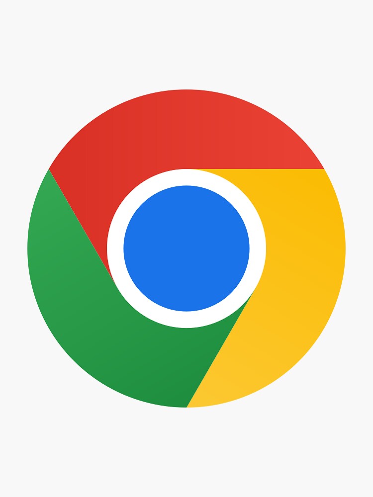 "google chrome browser sticker" Sticker for Sale by developerfriday ...