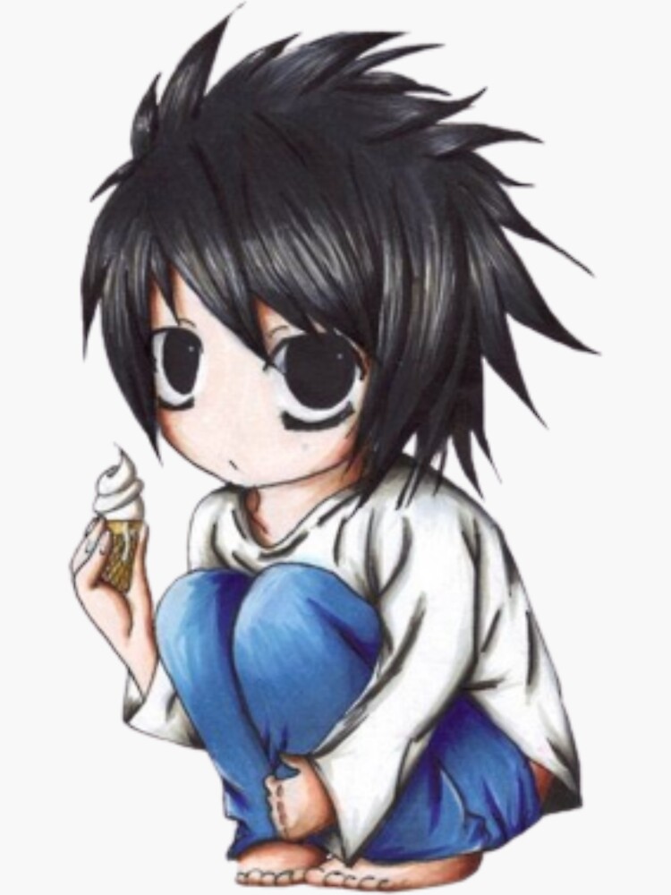 "L lawliet" Sticker for Sale by DarshanCreation | Redbubble