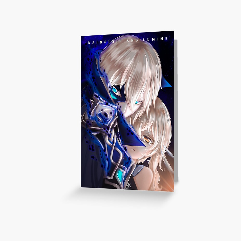 "Dainsleif and Lumine - Genshin Impact" Greeting Card for Sale by ...