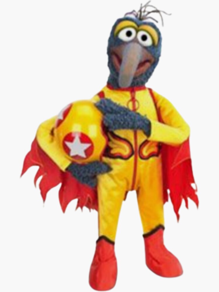 Pegatina «Muppet gonzo Muppet gonzo» de World-art-4-u | Redbubble