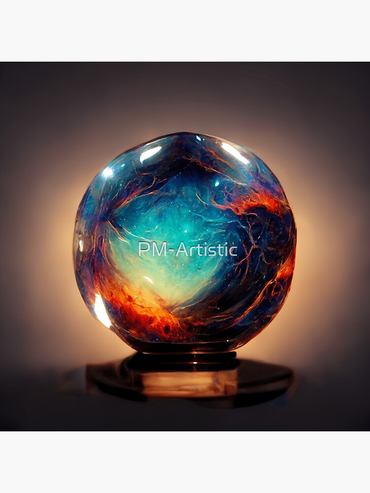 "Supernova in a glass ball version 1" Poster for Sale by PM-Artistic ...