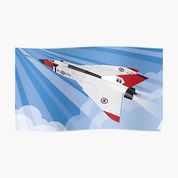 "Avro Arrow" Poster for Sale by cynnamon88 | Redbubble