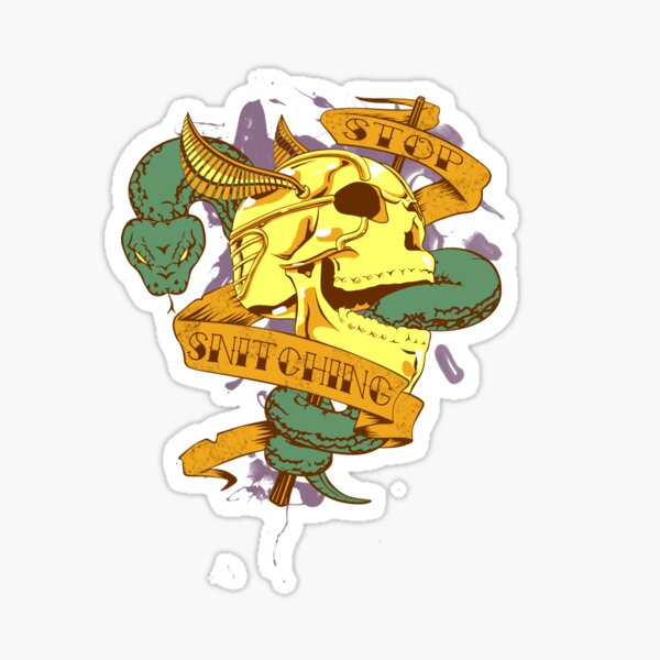 "Stop Snitching" Sticker for Sale by Kenjamin | Redbubble