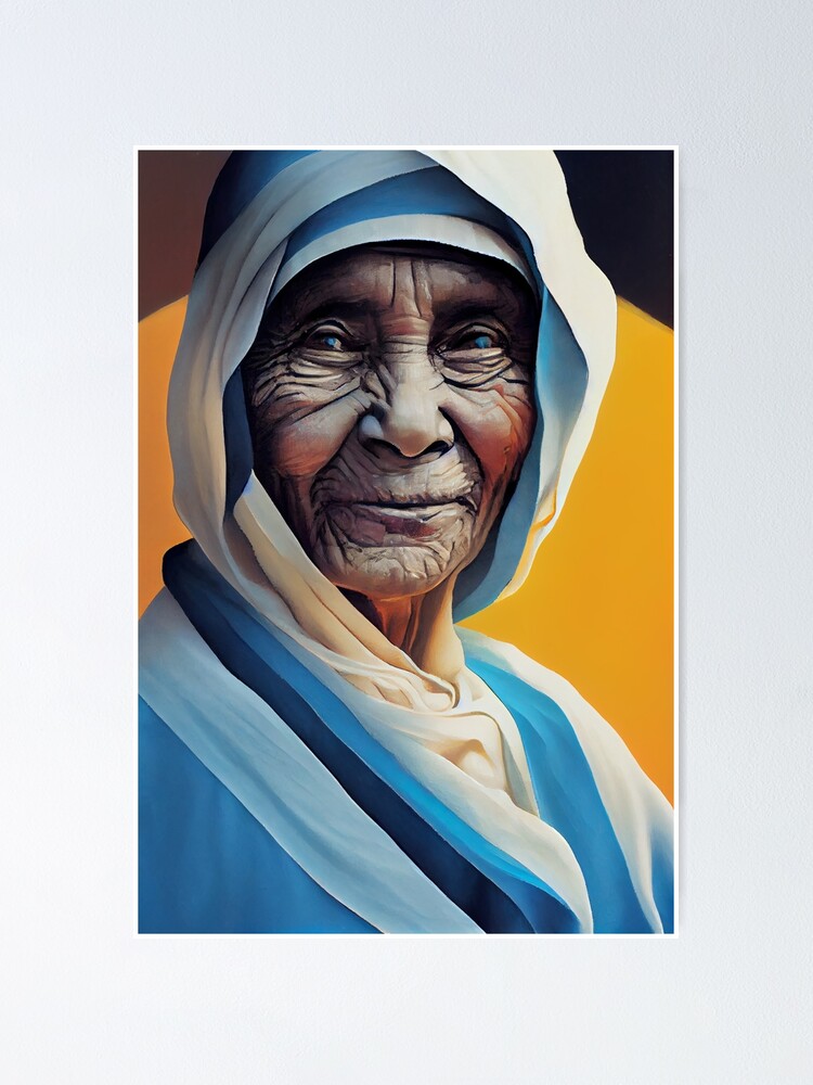 "Mother Teresa of Calcutta" Poster for Sale by Rostara | Redbubble