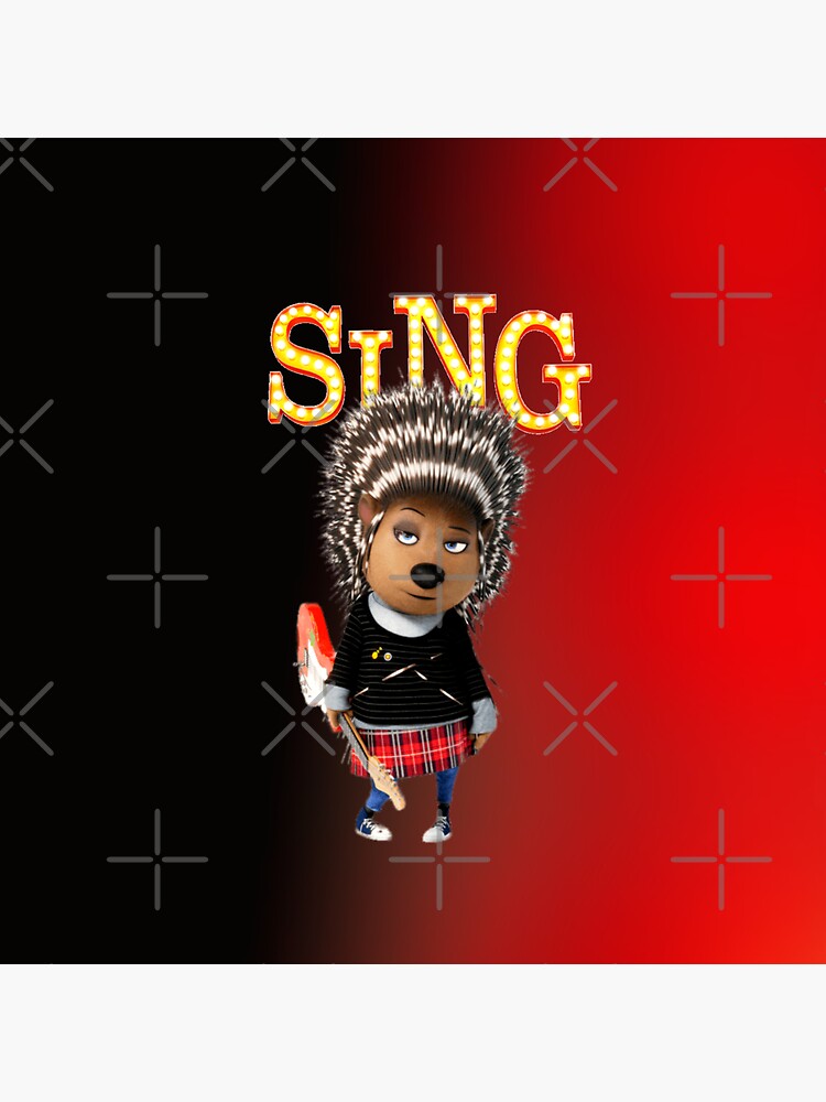 "Sing movie unique design " Sticker for Sale by Lckees | Redbubble