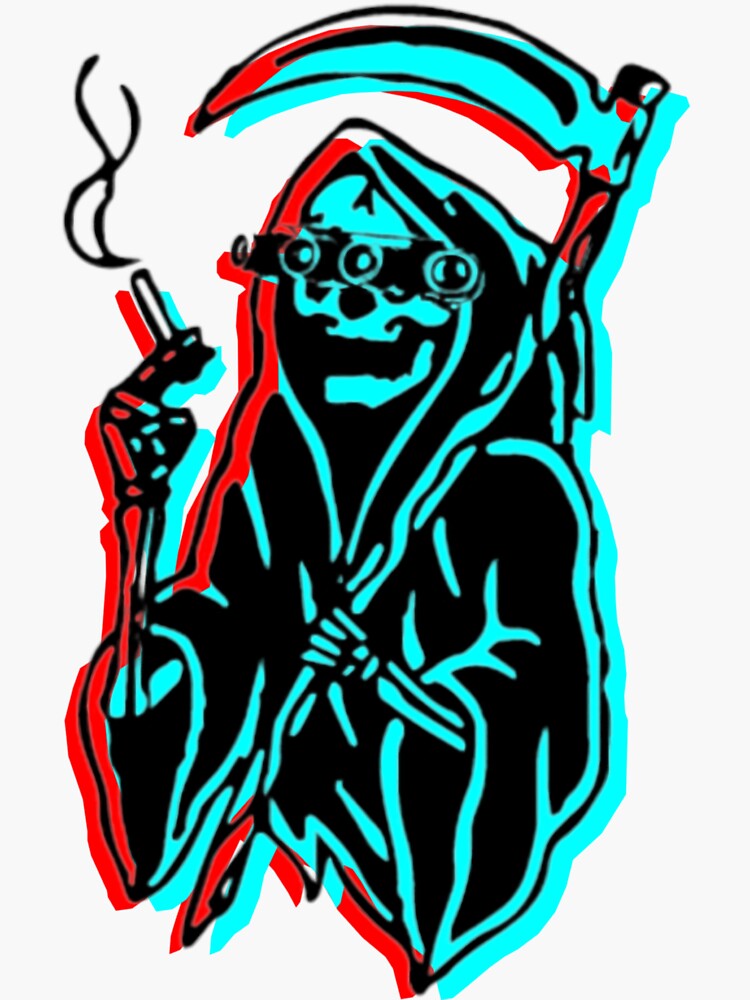 "Forward Observations Grim Reaper" Sticker for Sale by amanda-teach ...