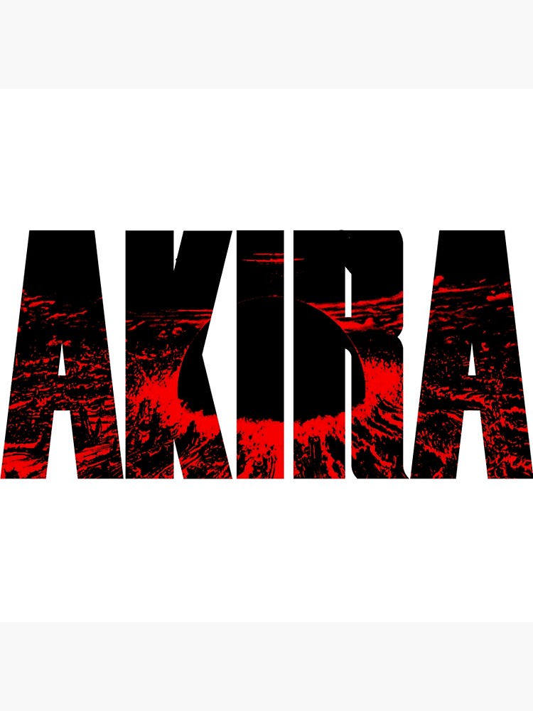 "Akira Logo Bomb" Poster by Robin- | Redbubble