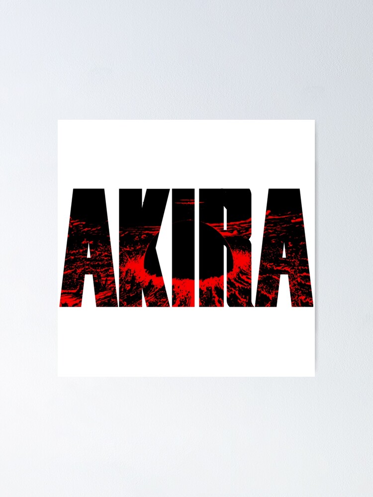 "Akira Logo Bomb" Poster by Robin- | Redbubble