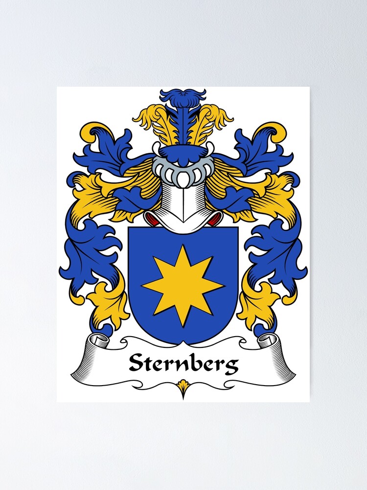 "Sternberg" Poster for Sale by HaroldHeraldry | Redbubble