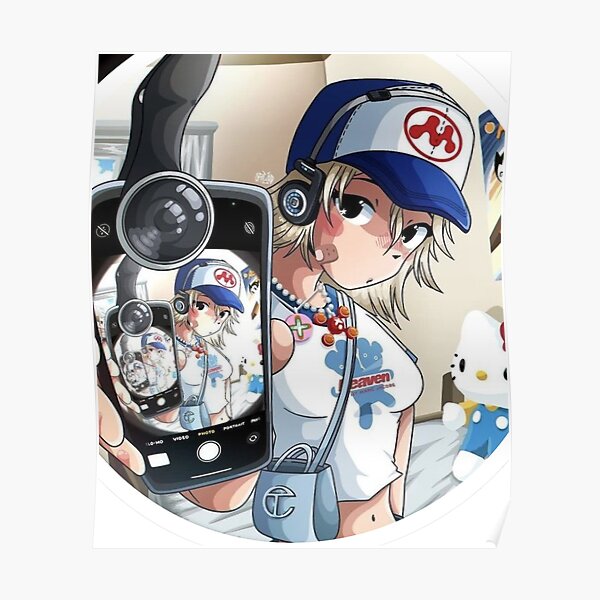 "fish eye pfp Anime- Funny" Poster for Sale by PrimeT-shit | Redbubble
