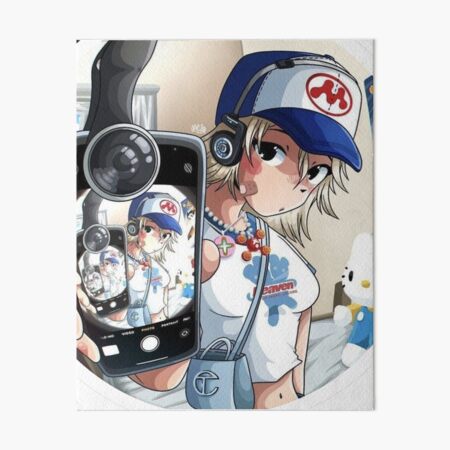 "fish eye pfp Anime- Funny" Art Board Print for Sale by PrimeT-shit ...