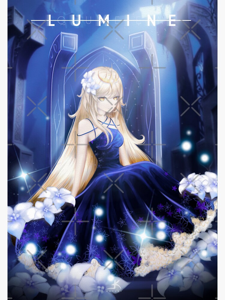 "Lumine-Genshin Impact" Sticker for Sale by Katzui | Redbubble