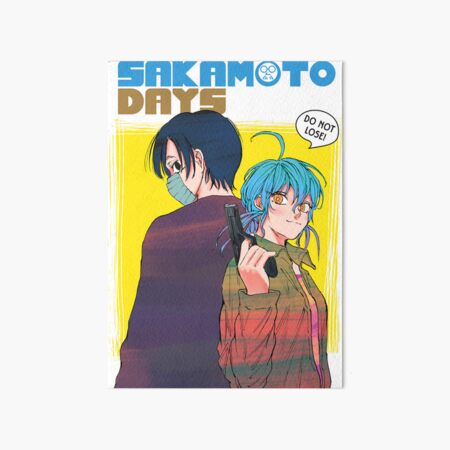 "Sakamoto Days Minimalist" Art Board Print for Sale by JenniferGipson4 ...