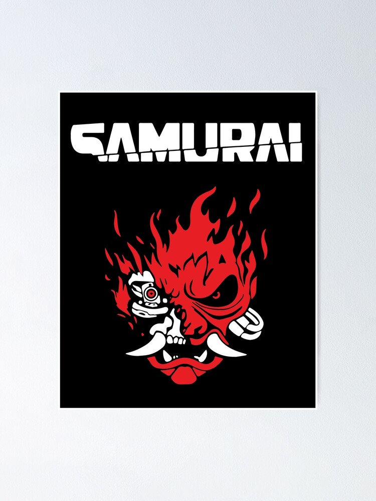 "Samurai" Poster by Aonaka | Redbubble