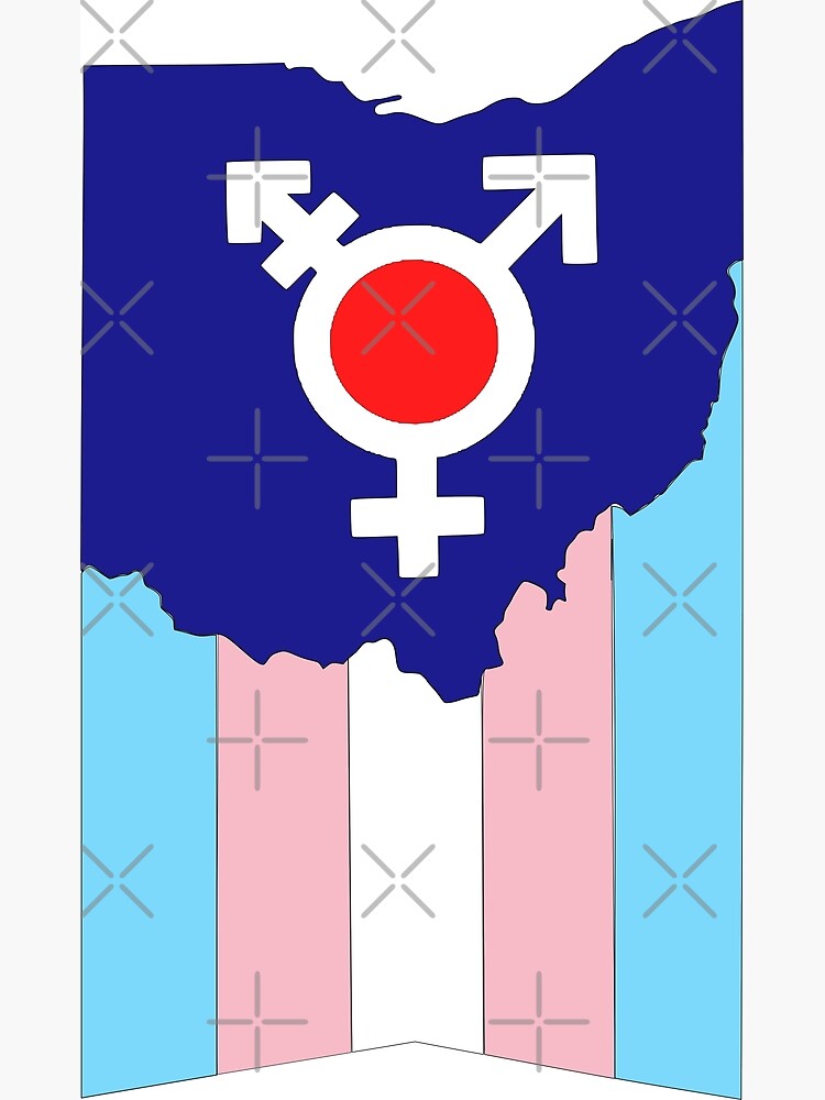 "trans ohio" Poster for Sale by moonmorph | Redbubble