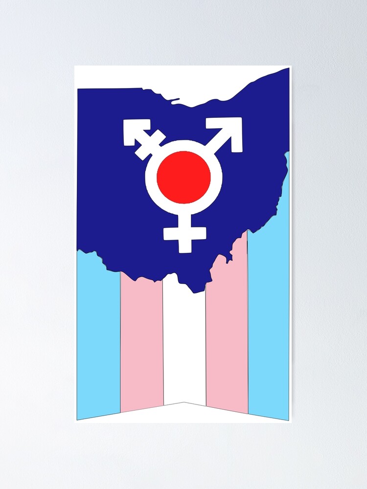 "trans ohio" Poster for Sale by moonmorph | Redbubble