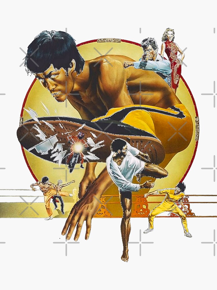 "ROCK lee yellow" Sticker for Sale by condijo | Redbubble