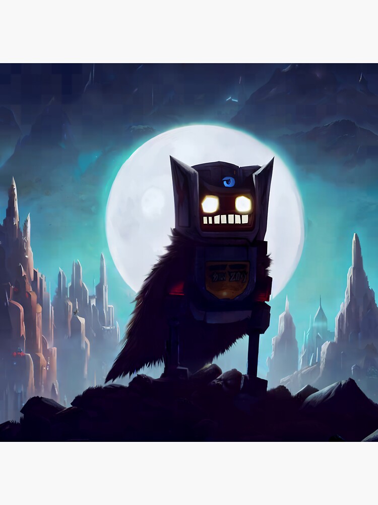 "Sirius the Cat Bot" Sticker for Sale by ArtificialBeaux | Redbubble