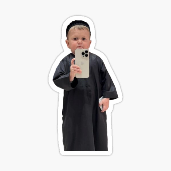 "funny hasbulla" Sticker for Sale by Rahofaa | Redbubble