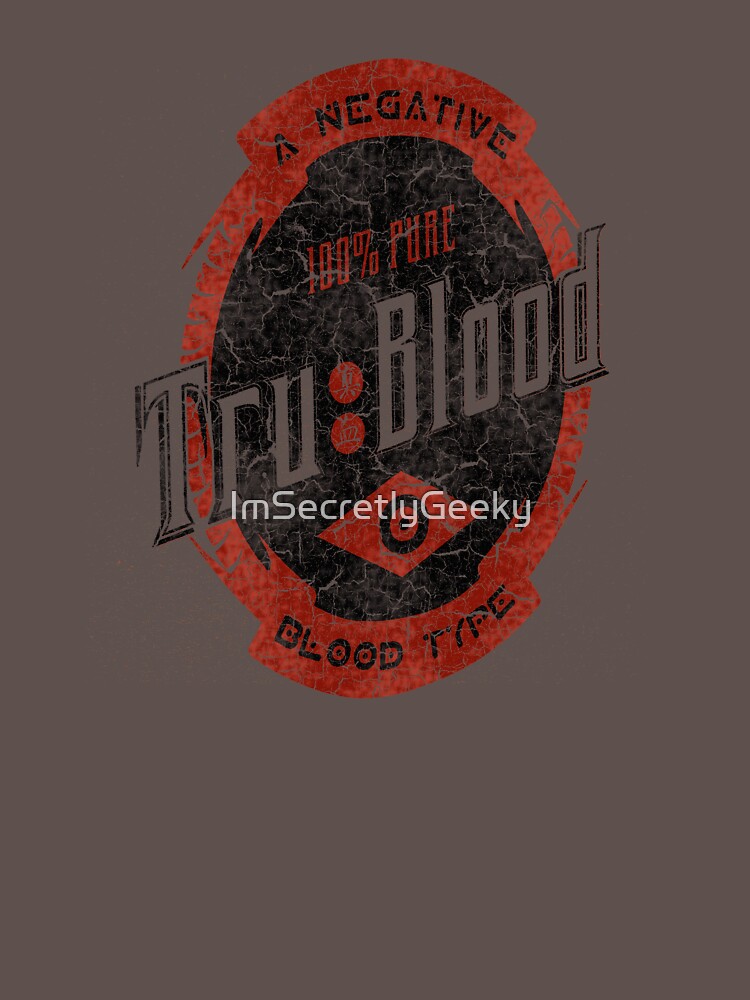 "Tru Blood (True Blood)" T-shirt for Sale by ImSecretlyGeeky ...