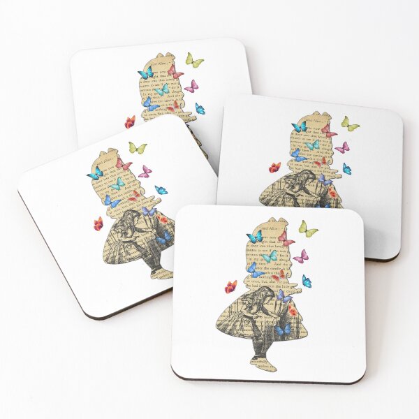 Alice In Wonderland Disney Coasters for Sale | Redbubble