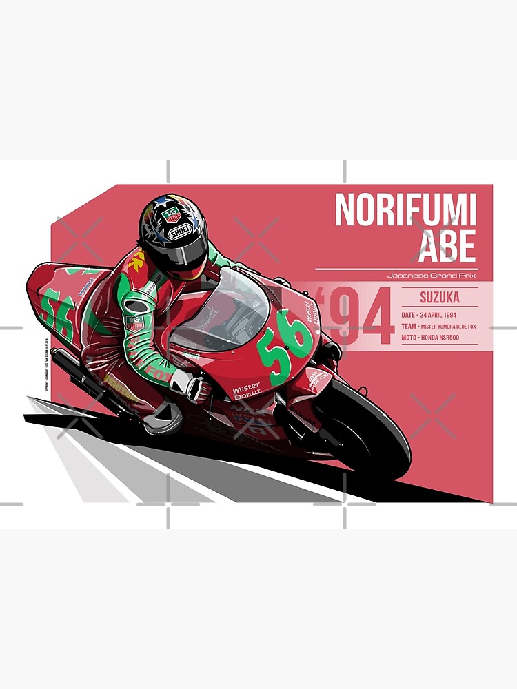 "Norifumi Abe - 1994 Suzuka" Poster by DeCiren | Redbubble