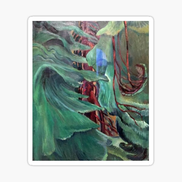 "Emily Carr Paintings" Sticker for Sale by Youssef-art | Redbubble