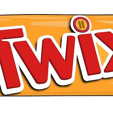 "Twix" Sticker for Sale by Vector-Sunset | Redbubble