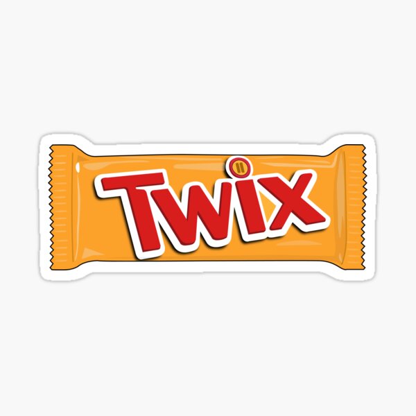 "Twix" Sticker for Sale by Vector-Sunset | Redbubble