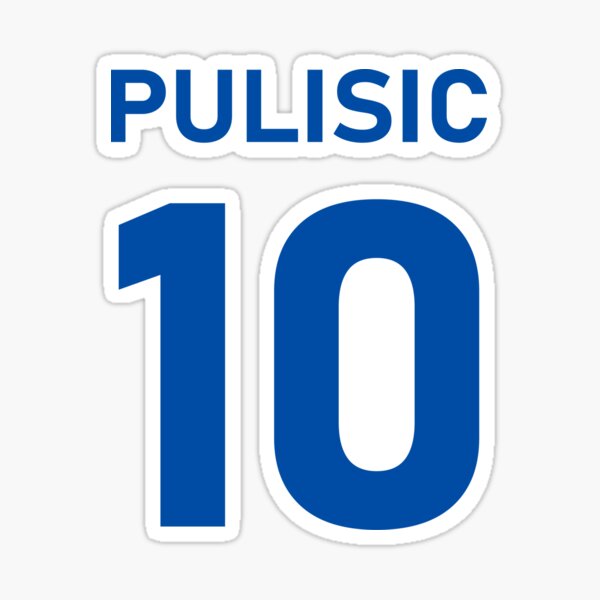"Christian Pulisic 10" Sticker for Sale by larsmeijer11 | Redbubble