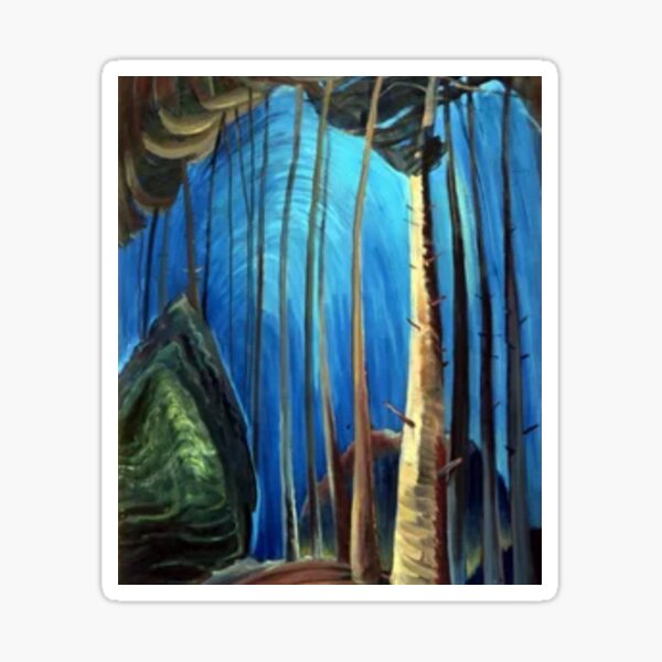 "Emily Carr Paintings" Sticker for Sale by Youssef-art | Redbubble