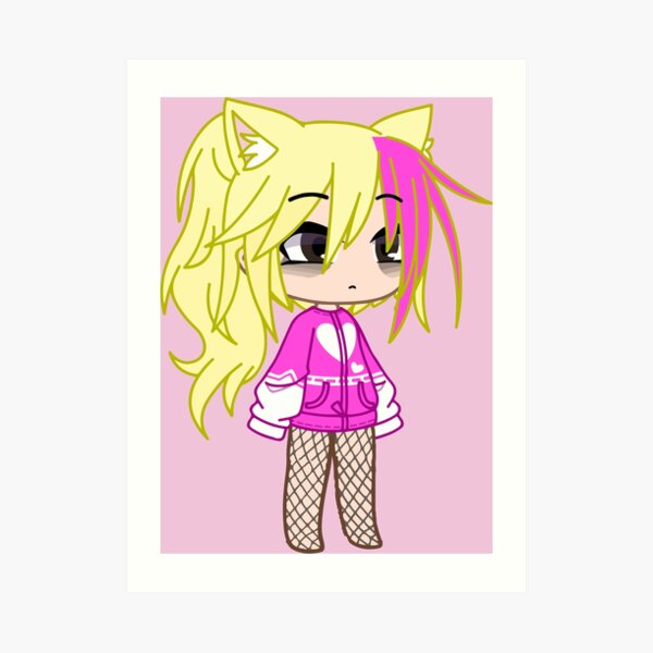 "Sad Girl - Gacha club Girl with sweatshirt - Sad anime gacha chibi ...