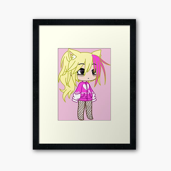 "Sad Girl - Gacha club Girl with sweatshirt - Sad anime gacha chibi ...
