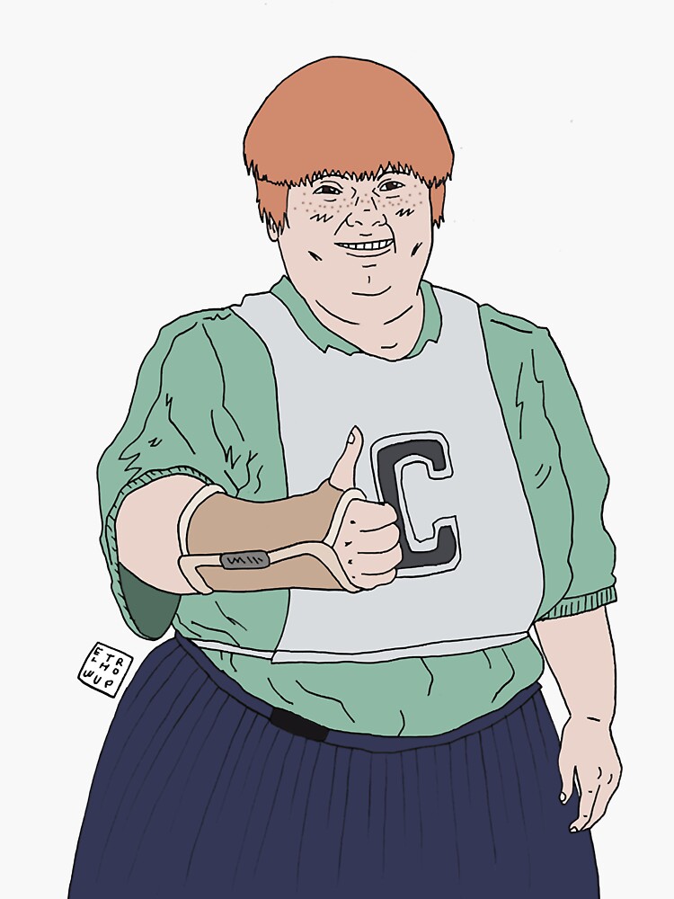 "SHARON! " Sticker for Sale by kataleyaArt | Redbubble