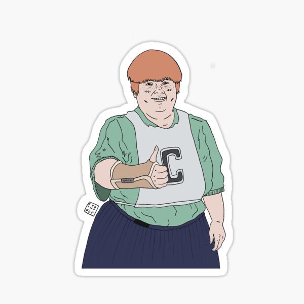 "SHARON! " Sticker for Sale by kataleyaArt | Redbubble