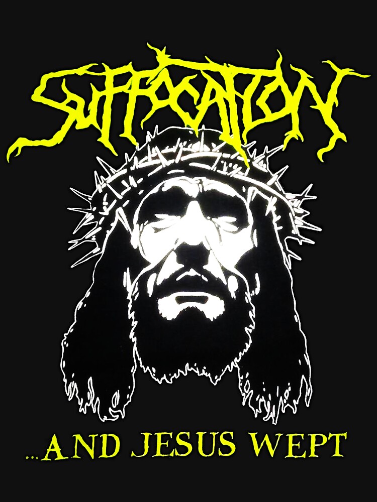 "Suffocation is an American death metal band" T-shirt for Sale by hantu ...