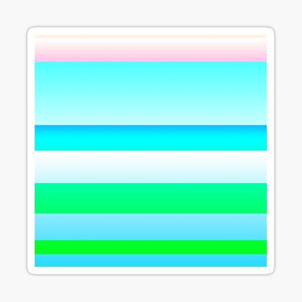 "Mint color palette | Mint color scheme" Sticker for Sale by lausn ...