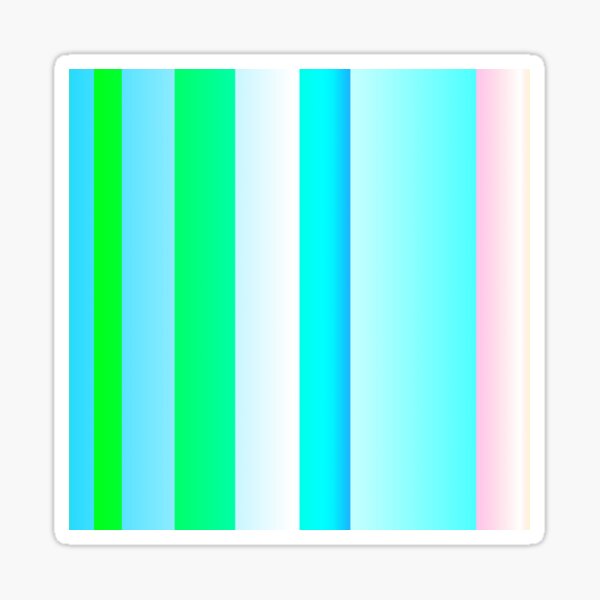 "Mint color palette | Mint color scheme" Sticker for Sale by lausn ...