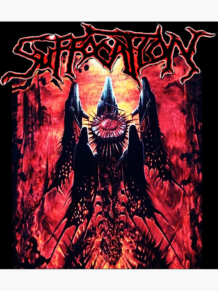 "Suffocation is an American death metal band" Art Print for Sale by ...