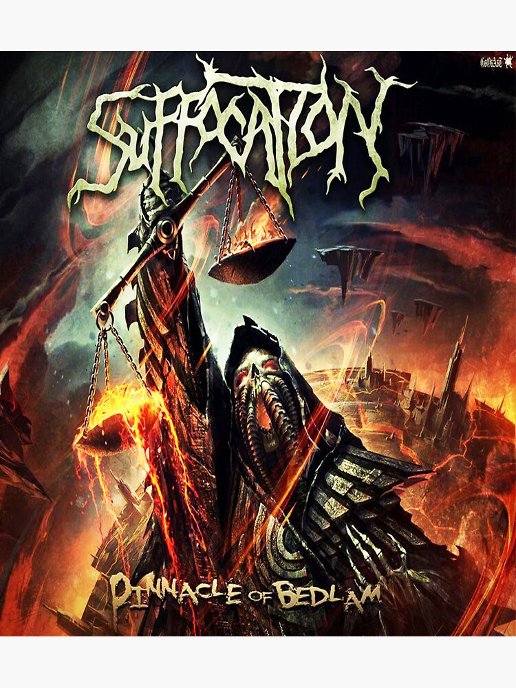 "Suffocation is an American death metal band" Sticker for Sale by hantu ...