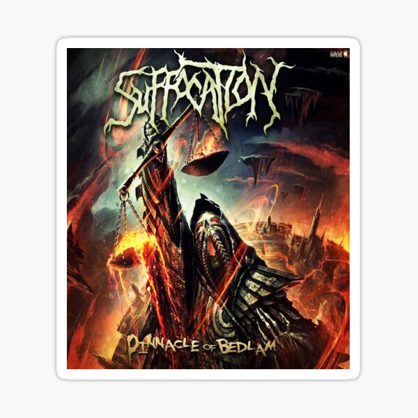 "Suffocation is an American death metal band" Sticker for Sale by hantu ...