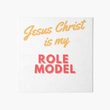 "JESUS CHRIST IS MY ROLE MODEL CHRISTIAN APPAREL BIBLE VERSES RELIGIOUS ...