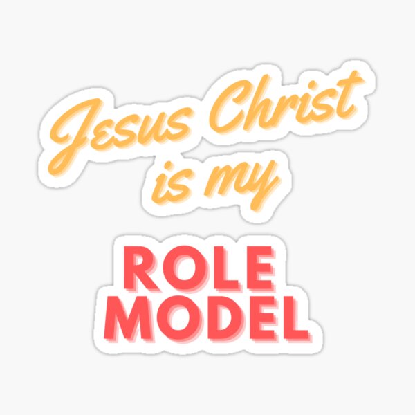 "JESUS CHRIST IS MY ROLE MODEL CHRISTIAN APPAREL BIBLE VERSES RELIGIOUS ...