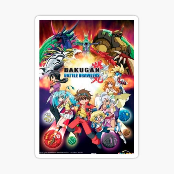 "Bakugan card" Sticker for Sale by Stalik13 | Redbubble