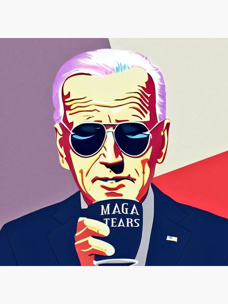 "Maga Tears" Poster for Sale by Mehamstor | Redbubble