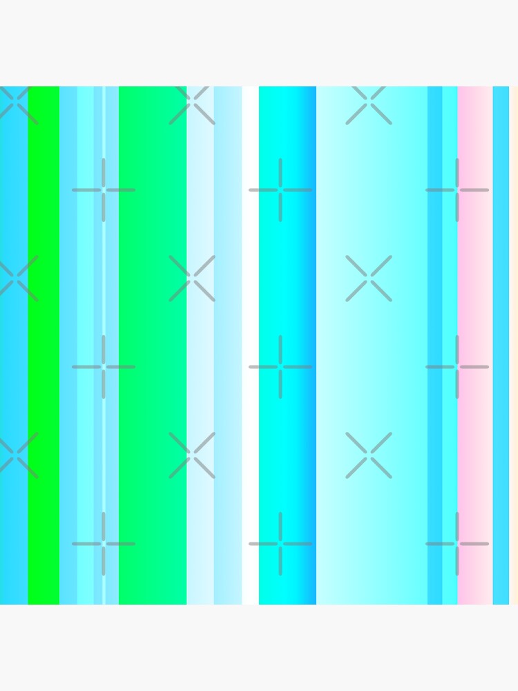 "Aesthetic mint color palette | Blue green color combination" Sticker ...