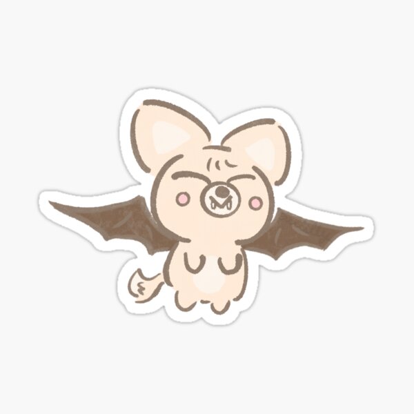 "Skzoo Foxiny Bat" Sticker for Sale by enlilly | Redbubble